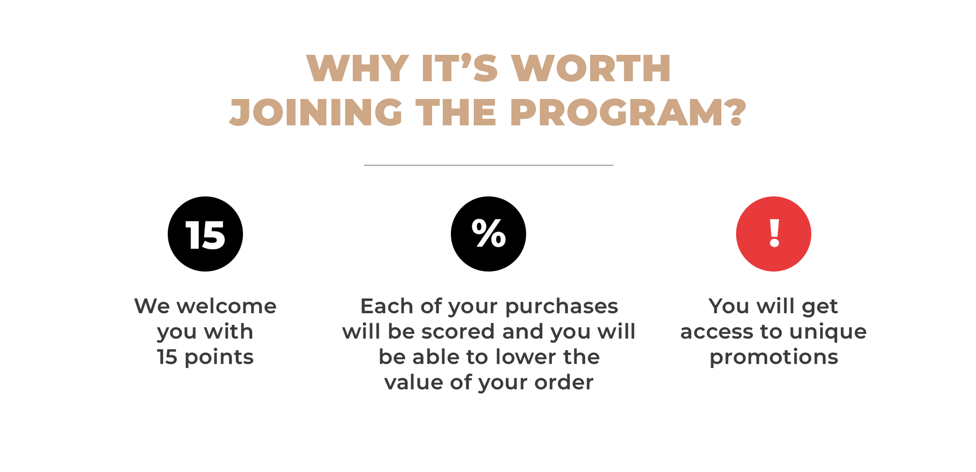 ROYALTY PROGRAM | Sklep