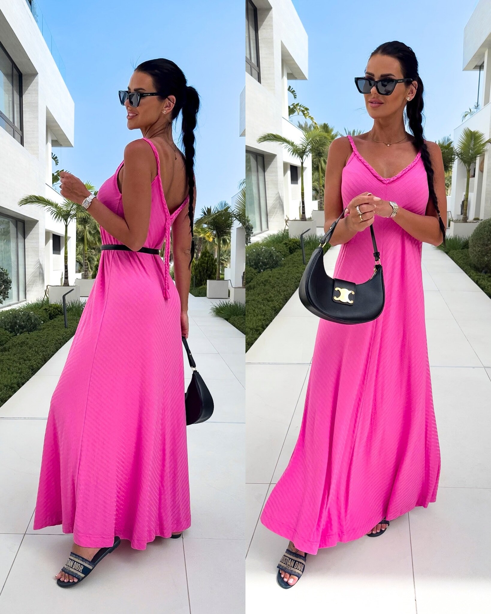 Sukienka Eileen Maxi R owa Varlesca Sukienka Eileen Maxi R owa Varlesca